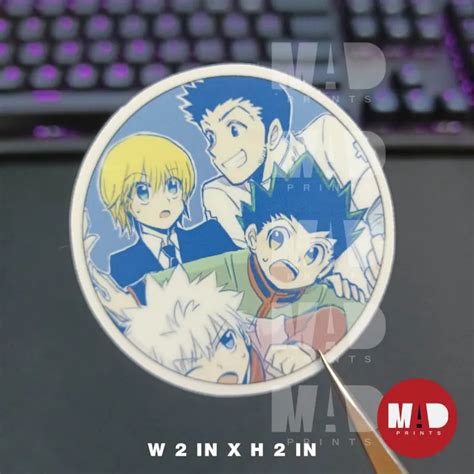 Hunter X Hunter Gon Killua Kurapika Leorio Vinyl Waterproof Laminated