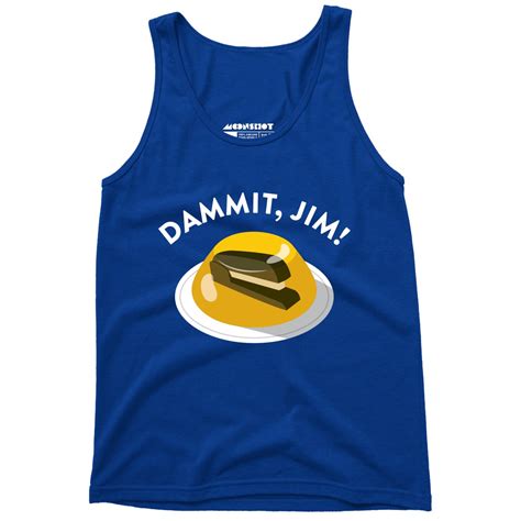 Dammit Jim Unisex Tank Top M00nshot