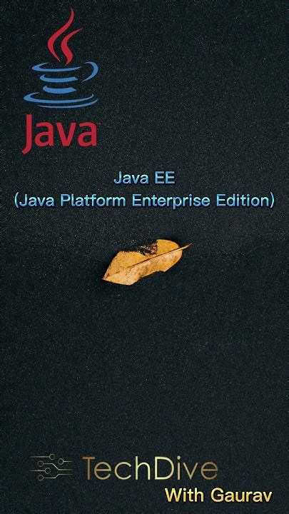 Flavours Of Java J2se Vs J2me Vs J2ee Tech Dive With Gaurav Youtube