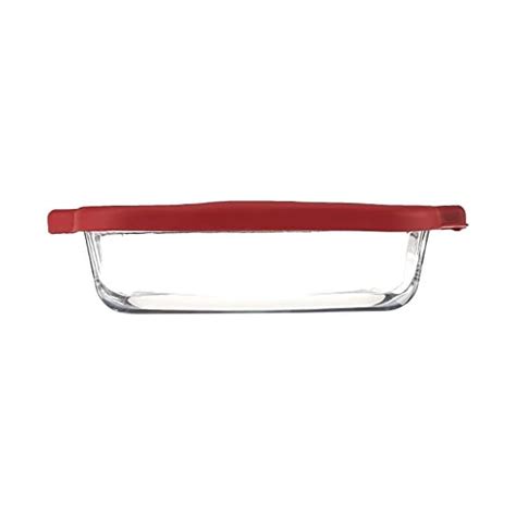 Anchor Hocking 8 Inchsquare Glass Baking Dish With Truefit Cherry Lid