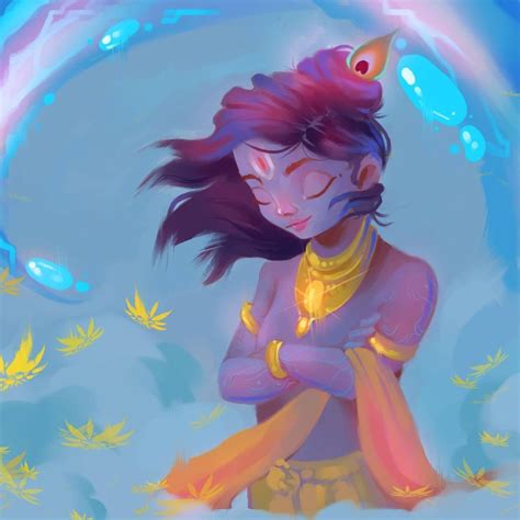 Krishna Aesthetic Wallpapers Wallpaper Cave
