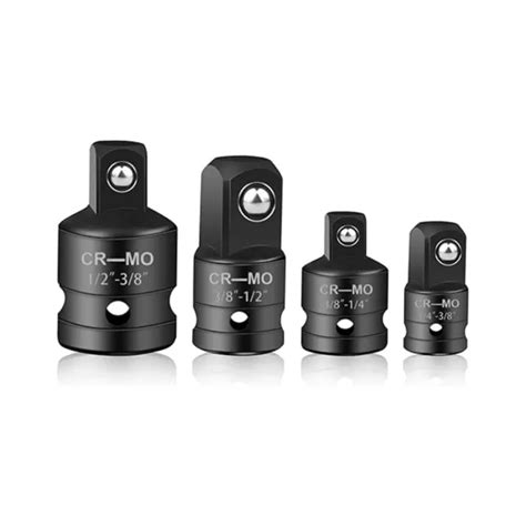 Air Impact Socket Adapter Converter 1 4 3 8 1 2 Inches Male To Female