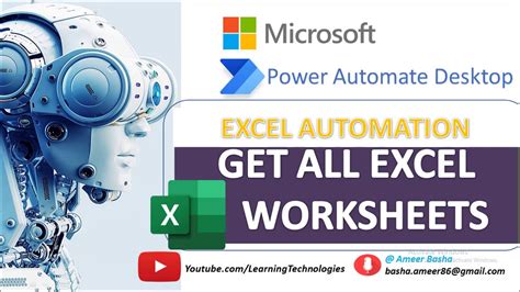 Power Automate Desktop How To Get All Excel Worksheets Excel