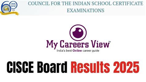 Icse Isc Results 2025 Declared My Careers View Indias Best College