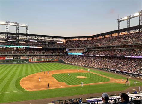 Coors Field Seating Chart