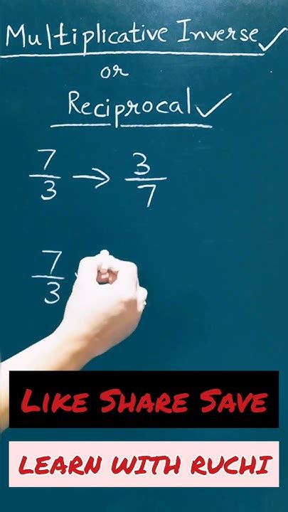 Multiplicative Inverse Shorts Youtube Shorts Shorts