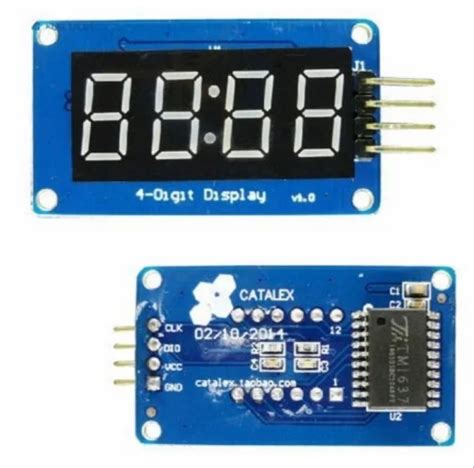 Tm1637 4 Digits 7 Segment Led Display Module With Clock For Arduino At ₹ 55 44 Piece 7 Segment