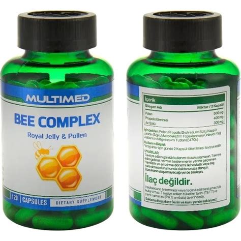 Multimed Bee Complex 120 Kapsül Fiyatı Taksit Seçenekleri