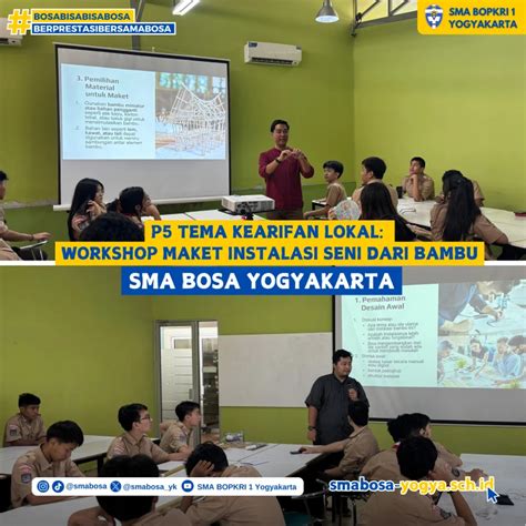 P5 Sma Bosa Workshop Instalasi Seni 2024 P5 Sma Bosa Workshop Instalasi Seni 2024