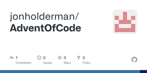 GitHub Jonholderman AdventOfCode