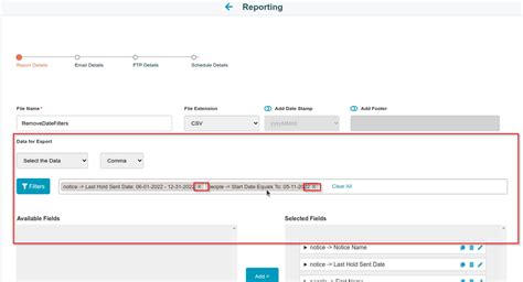 Custom Report Designer Mitratech Success Center
