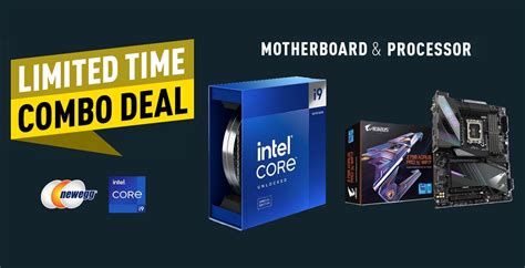 GIGABYTE Motherboard And CPU Combo Deals At Newegg March April Funky Kit