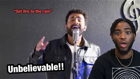 Gabriel Henrique Set Fire To The Rain Adele Cover REACTION