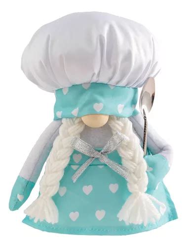 Muñeca Enana Lovely Cook Sin Rostro De Peluche Para Regal Cuotas