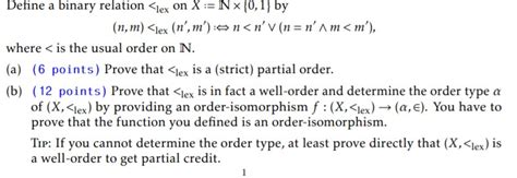Solved Define A Binary Relation Solved Define A Binary Relation