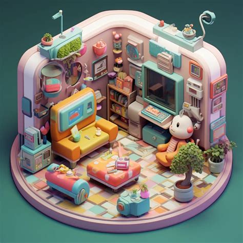 可爱风室内 61 花瓣网