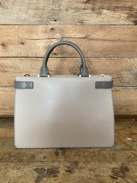 Michael Kors Medium Tatiana Trufflemushroom Smooth Leather Satchel