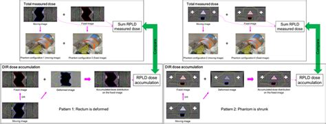 Process Of Comparison Of Total Measured Dose And Deformable Image