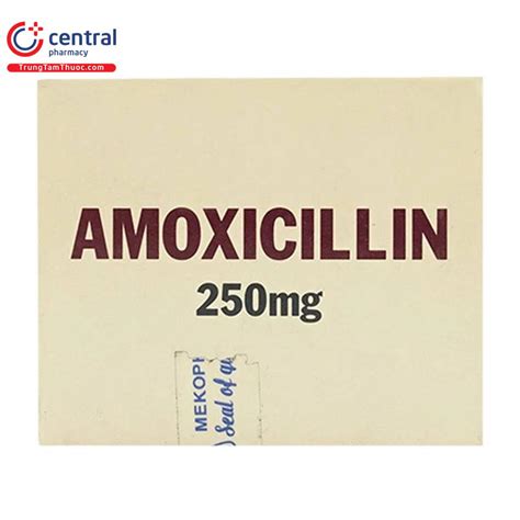 CHÍNH HÃNG Thuốc kháng sinh Amoxicillin mg Mekophar