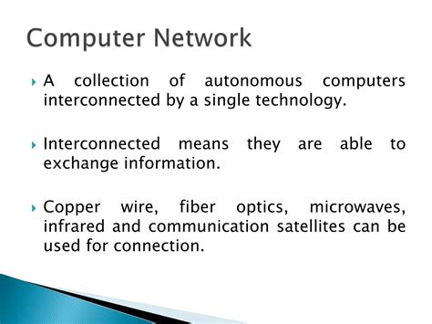 basic concept of networking ppt