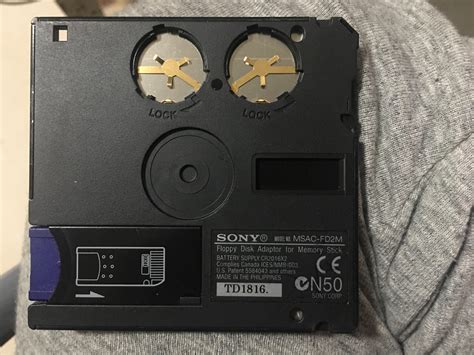 SONY Mavica FD 95配件MSAC FD2M Floppy Disk Adaptor cnVintage