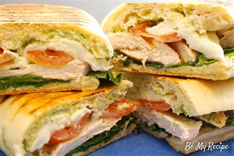 Grilled Chicken Panini Recipe With Lemon Basil Aioli