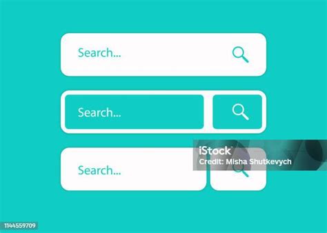 검색 바 검색 상자 Ui 템플릿 배경에 고립 된 Ui 인터페이스 템플릿 0명에 대한 스톡 벡터 아트 및 기타 이미지 0명