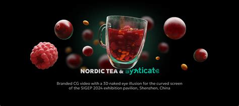 Nordic Tea 3D Naked Eye Behance