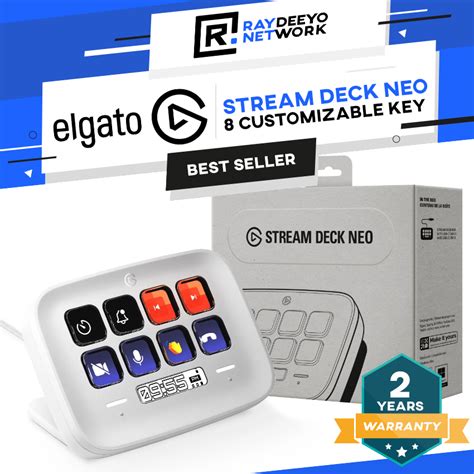 elgato stream deck series 6 8 15 32 lcd keys streaming content