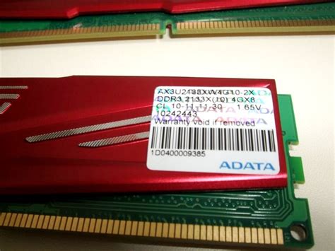 review Memórias Adata XPG Mhz Página de OverBR