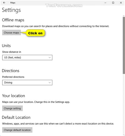 Download Offline Maps In Windows 10 Tutorials