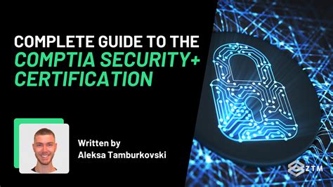 Complete Guide To The CompTIA Security Certification Zero To Mastery