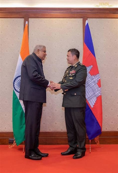 តើកូនប្រុសច្បងសម្តេច ហ៊ុន សែន ទស្សនកិច្ចផ្លូវការលើកដំបូងនៅឥណ្ឌា ជួបឥស្សរជនរូបណា