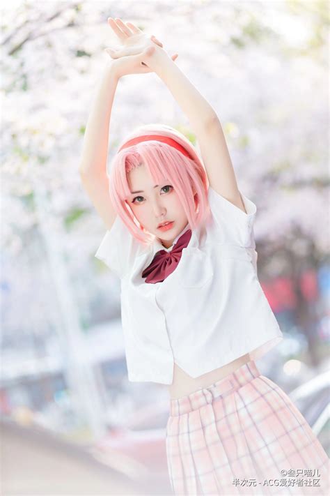 Pin De Himequ En Himequra Cosplay Art Cosplay De Sakura Haruno