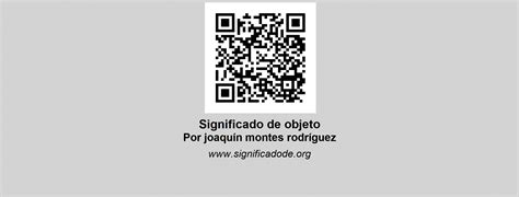 Objeto Significado De Objeto Por Joaqu N Montes Rodr Guez