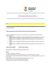 APC Assignment Pdf APC Money Banking And Finance M Outcomes Assessed All Module