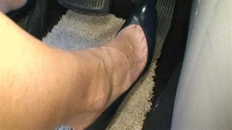 Jackie Pumps The Pedal High Heel Pedal Pumping Revving Clips4sale