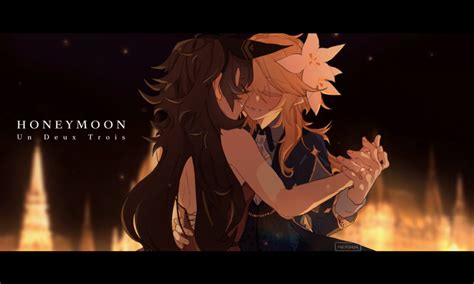 Safebooru 2girls Amber Genshin Impact Backless Dress Backless