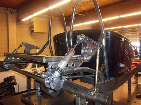 Custom Hot Rod With Cantilever Suspension Being Built By Gt Auto Fab