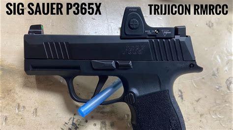 Sig Sauer P365x With Trijicon Rmrcc Part 1 Youtube