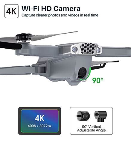 Syma X500 4k Drone With Uhd Camera For Adults Easy Gps Quadcopter For