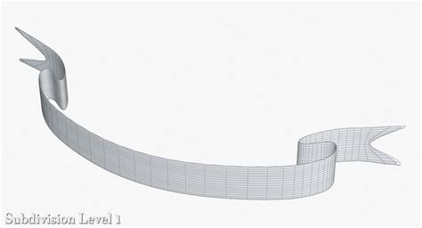 배너 리본 5 3d 모델 29 3ds Fbx Obj Max Free3d