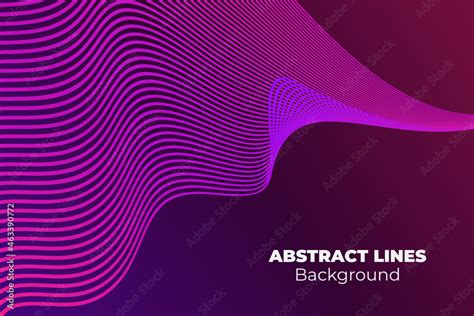 Abstract Lines Background Abstract Wave Lines Background Vector