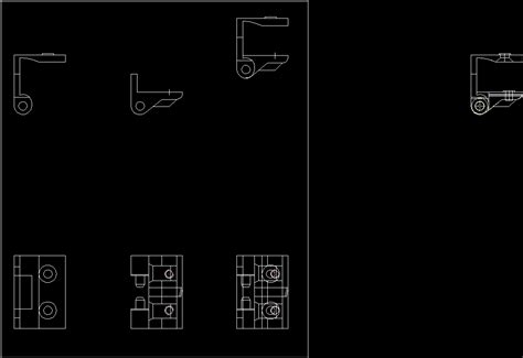 Hidden Hinge Dwg At Jonathan Perez Blog