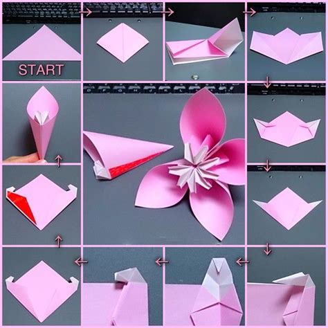 折り方花くす玉の花 みんなの写真コミュニティ「フォト蔵」 折り紙 花 折り方 折り紙 立体 折り方 折り紙 さくら