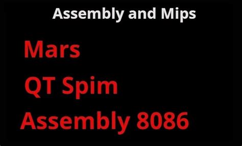 Do Mips And All Types Of Assembly Language Development By Sidrariaz977 Fiverr