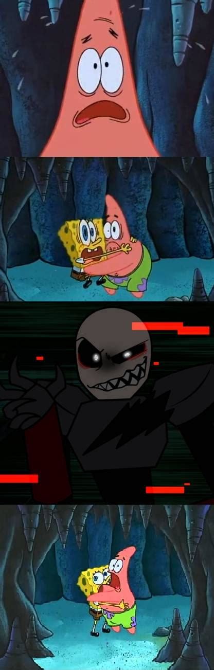 Spongebob And Patrick Reaction To Corrupted Mii By Melodystarvg On