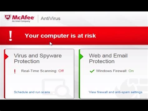 How To Disable And Enable Mcafee Antivirus How To Disable Mcafee