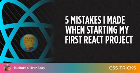 Ian Young On Linkedin 5 Mistakes I Made When Starting My First React
