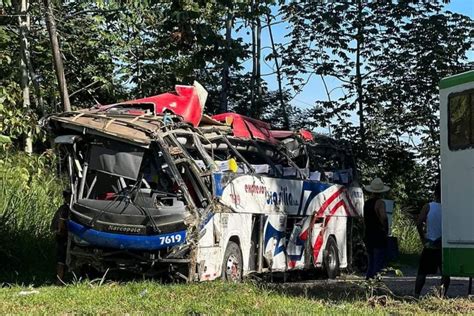 Repatrian Los Cuerpos De Los Fallecidos En Accidente De Autobús De